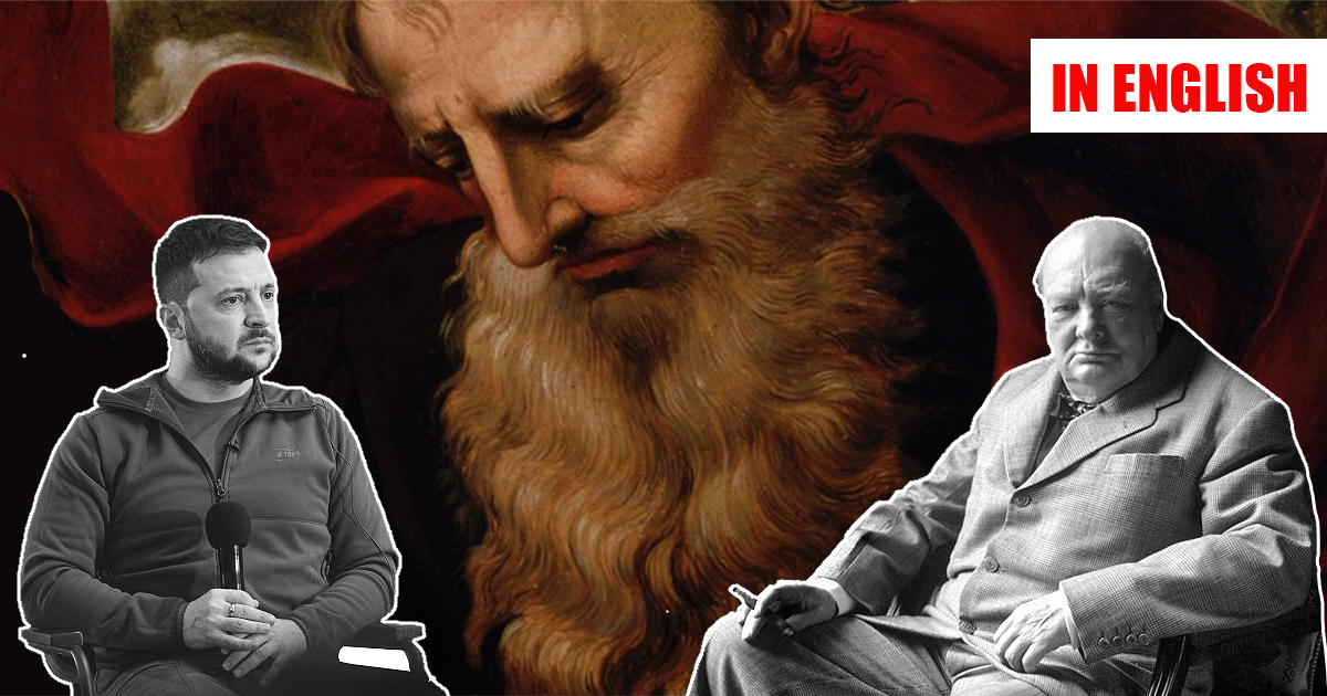 Zelensky, Churhcill and the beard of God - The Ukrainian Week